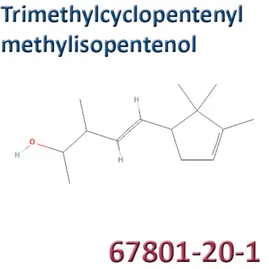Ebanol - Trimethylcyclopentenyl methylisopentenol - Cosmetic ...