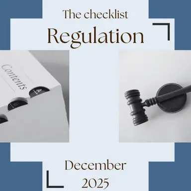 The Regulation Checklist - December 2025 - Trends