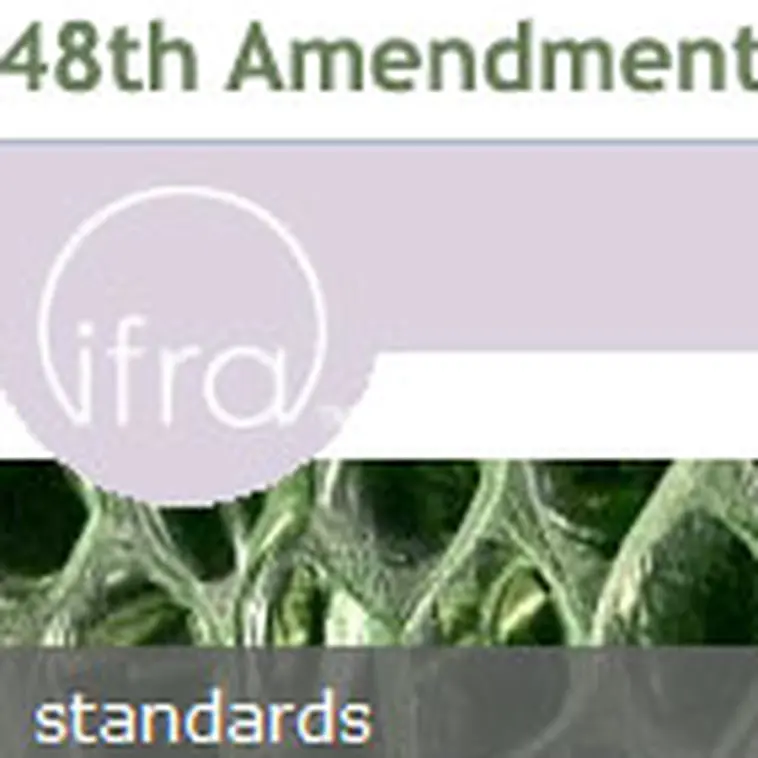 IFRA announces 48th Amendment to Standards - CosmeticOBS-L'Observatoire ...