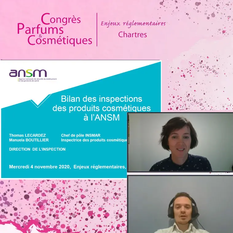 French ANSM: the 2020 activities in the cosmetics sector - Congresses