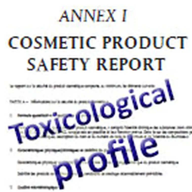 Annex I.A.8 - Toxicological profile of the substances - CosmeticOBS-L ...