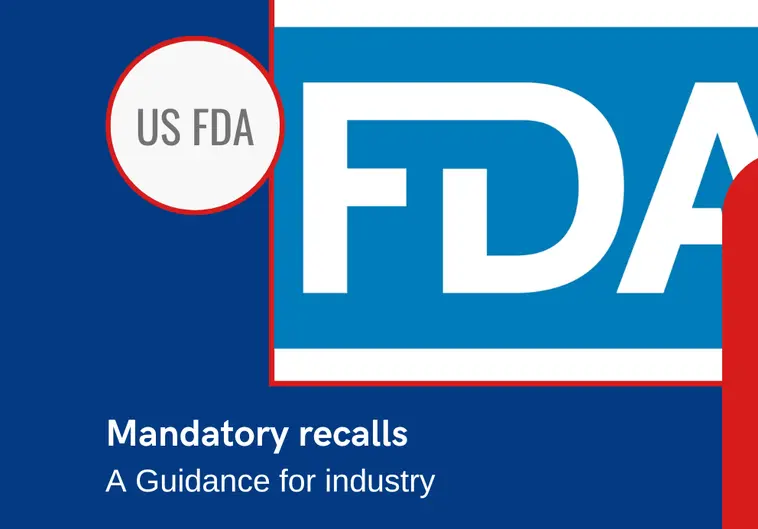 A Guidance from the US FDA on mandatory cosmetics recalls - Headlines