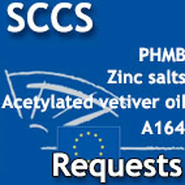 Four requests for Opinion to SCCS- CosmeticOBS-L'Observatoire des ...