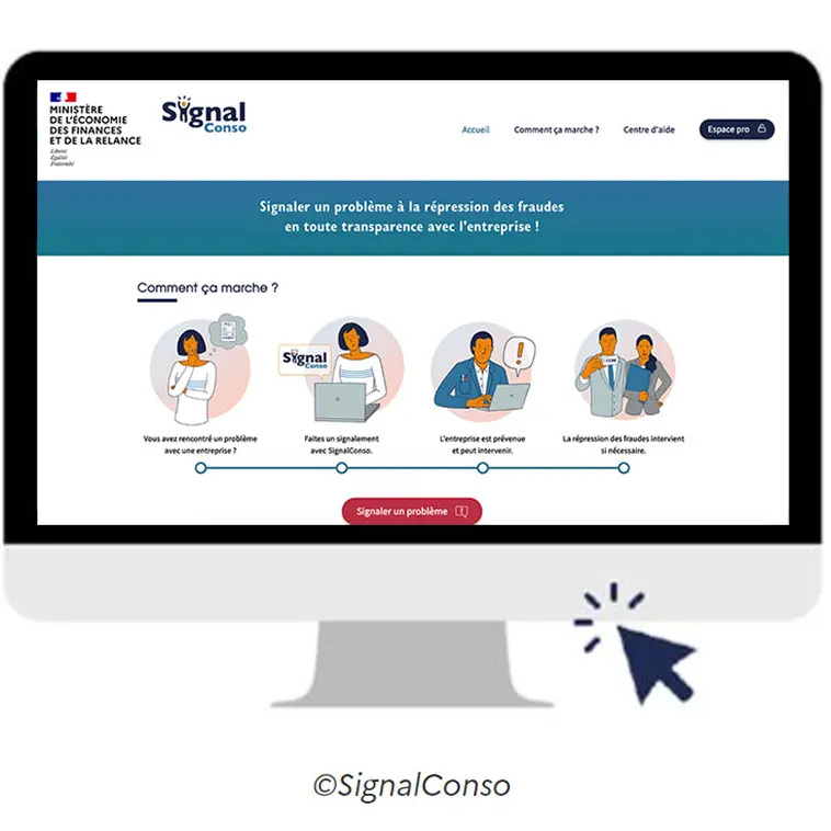 The DGCCRF encourages professionals to use SignalConso - Authorities