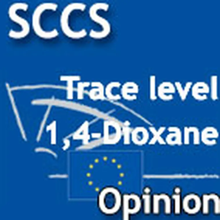 Trace Level Of 1 4 Dioxane Opinion Of The SCCS CosmeticOBS L