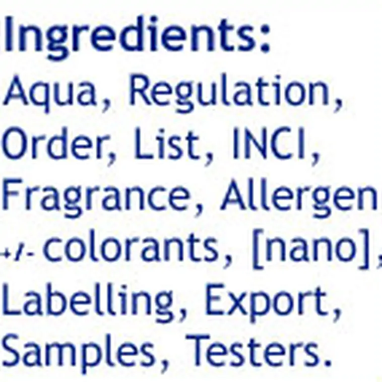 The list of ingredients - CosmeticOBS-Observatoire des Cosmétiques ...