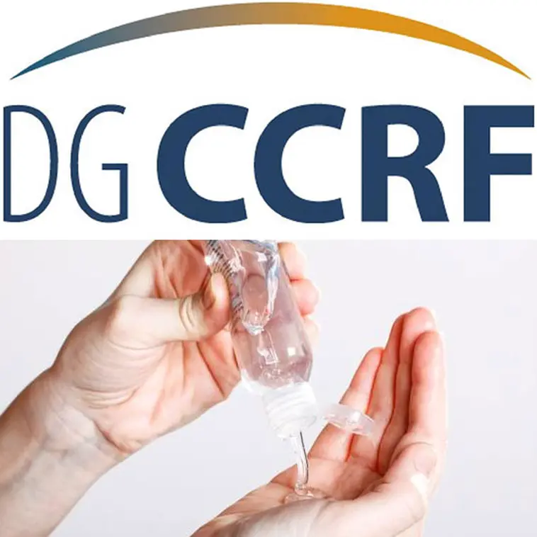 French DGCCRF progress report on the control of hydro-alcoholic gels ...