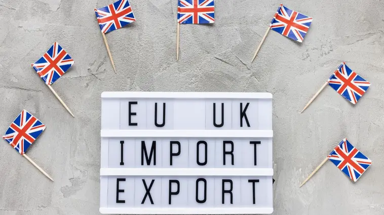 Import/export in the UK in 2021 - Sector