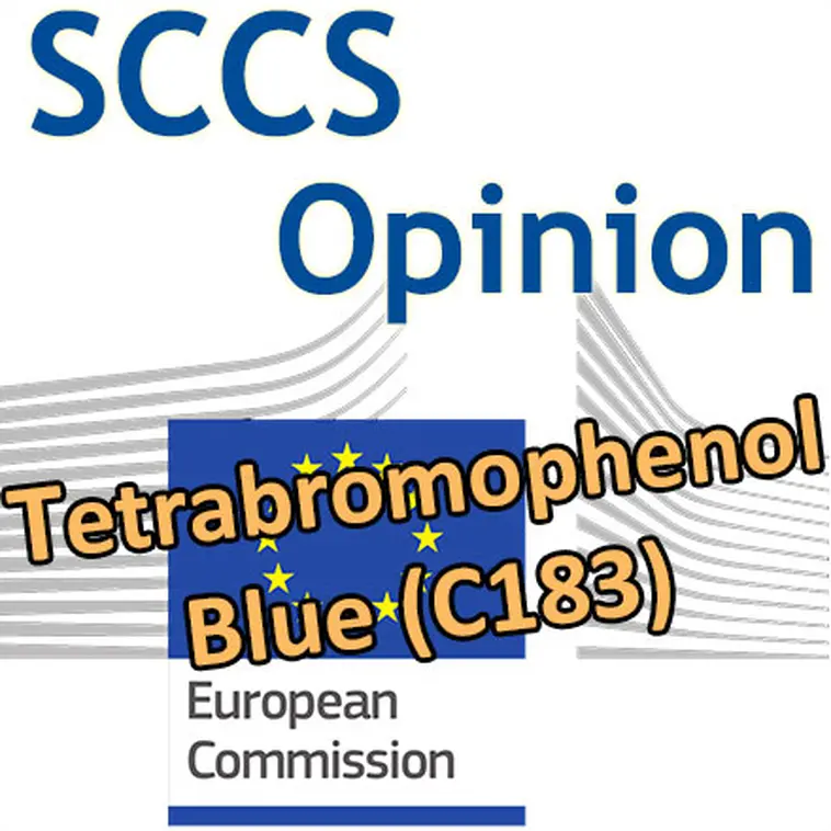 Tetrabromophenol Blue (C183): a new Opinion of the SCCS - SCCS