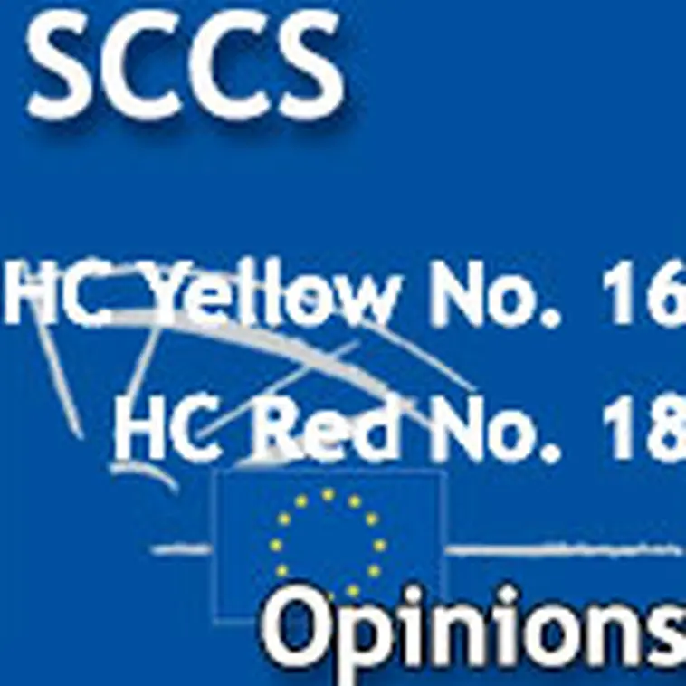 HC Yellow No. 16, HC Red No. 18: Opinions of the SCCS - CosmeticOBS-L ...